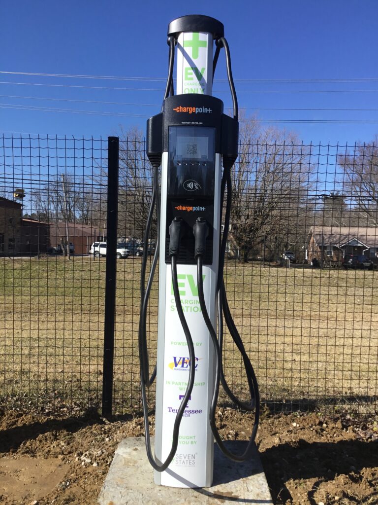 VEC Installs Electric Vehicle Chargers in Brydstown/Jamestown ...